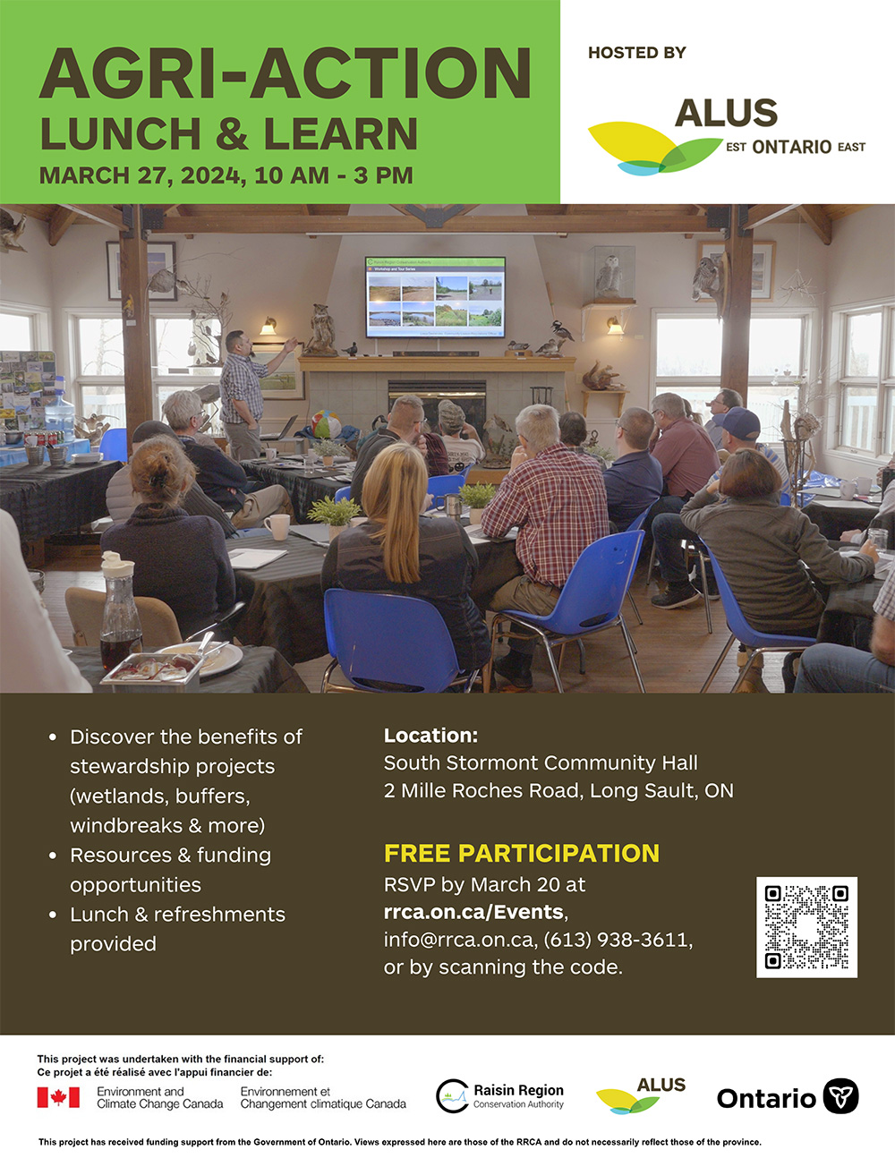 Agri-Action Lunch & Learn : Raisin Region Conservation Authority