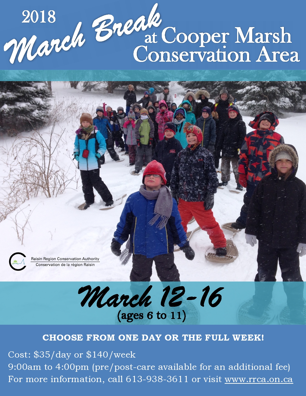 March Break at Cooper Marsh : Raisin Region Conservation Authority