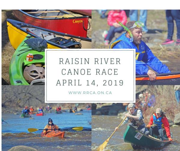 Raisin River Canoe Race Date Announced : Raisin Region Conservation ...